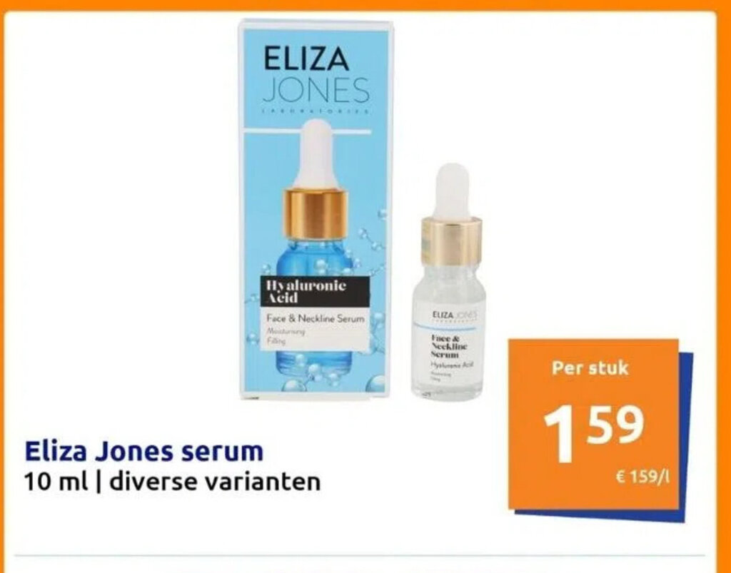Eliza Jones serum 10 ml | diverse varianten aanbieding bij Action