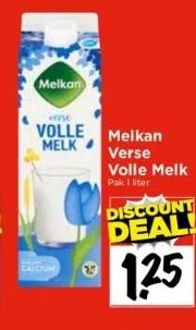 Melk aanbieding bij Vomar