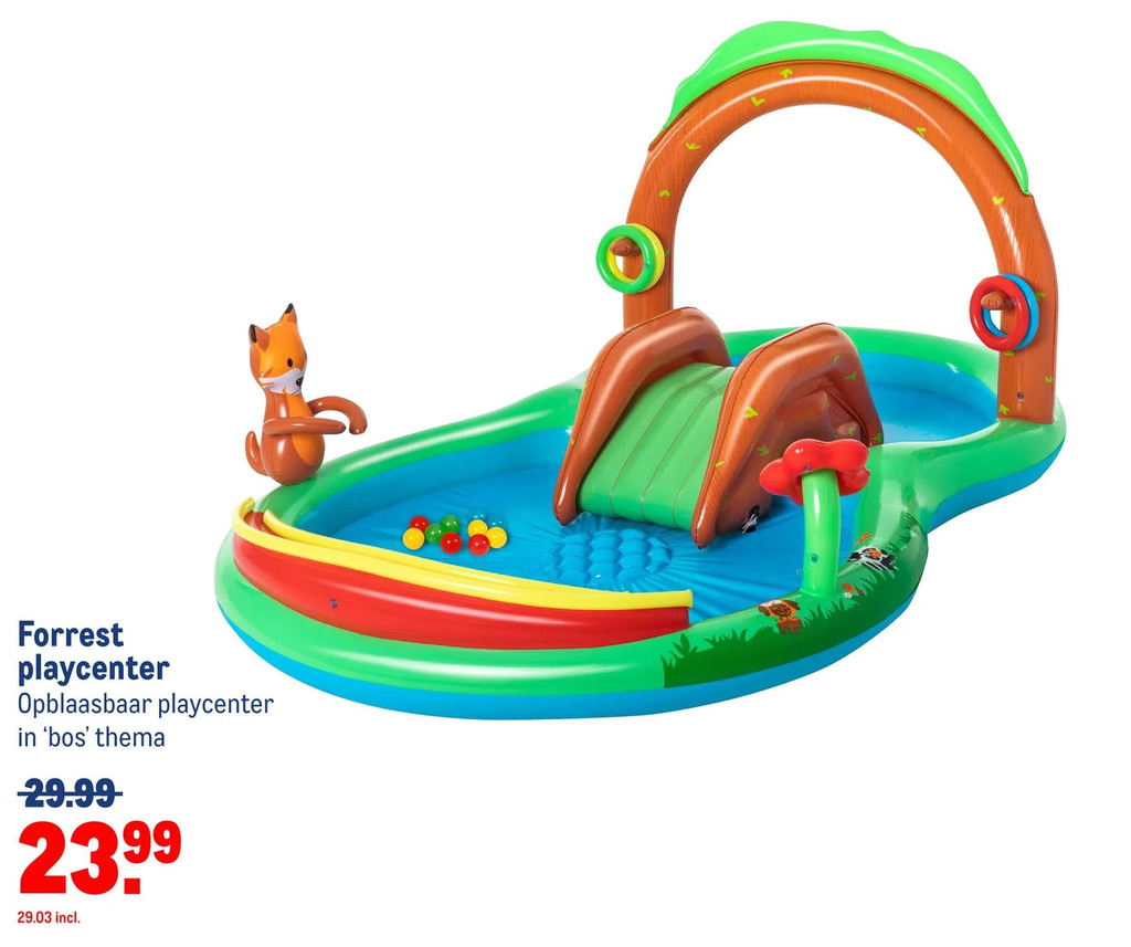 Forrest playcenter aanbieding bij Makro