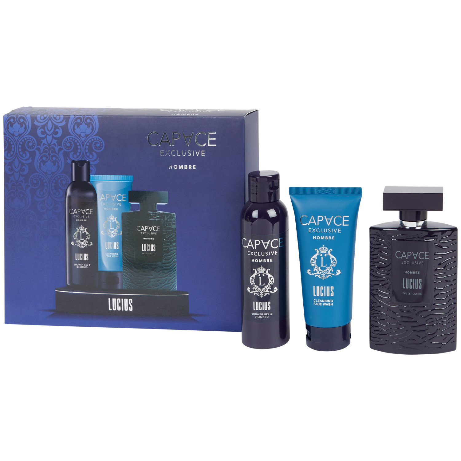 Capace exclusive hombre giftset lucius aanbieding bij Action