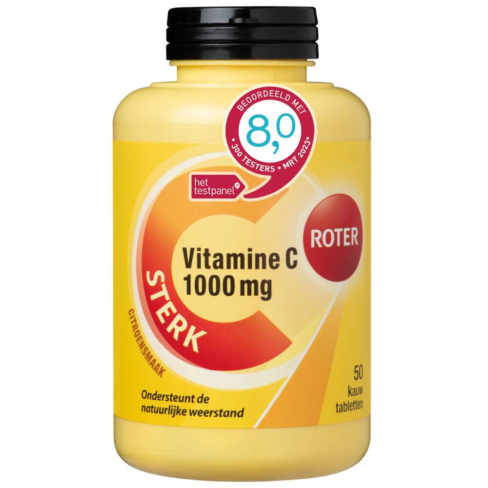 Roter vitamine c sterk 1000 mg citroen kauwtabletten 50tb aanbieding ...