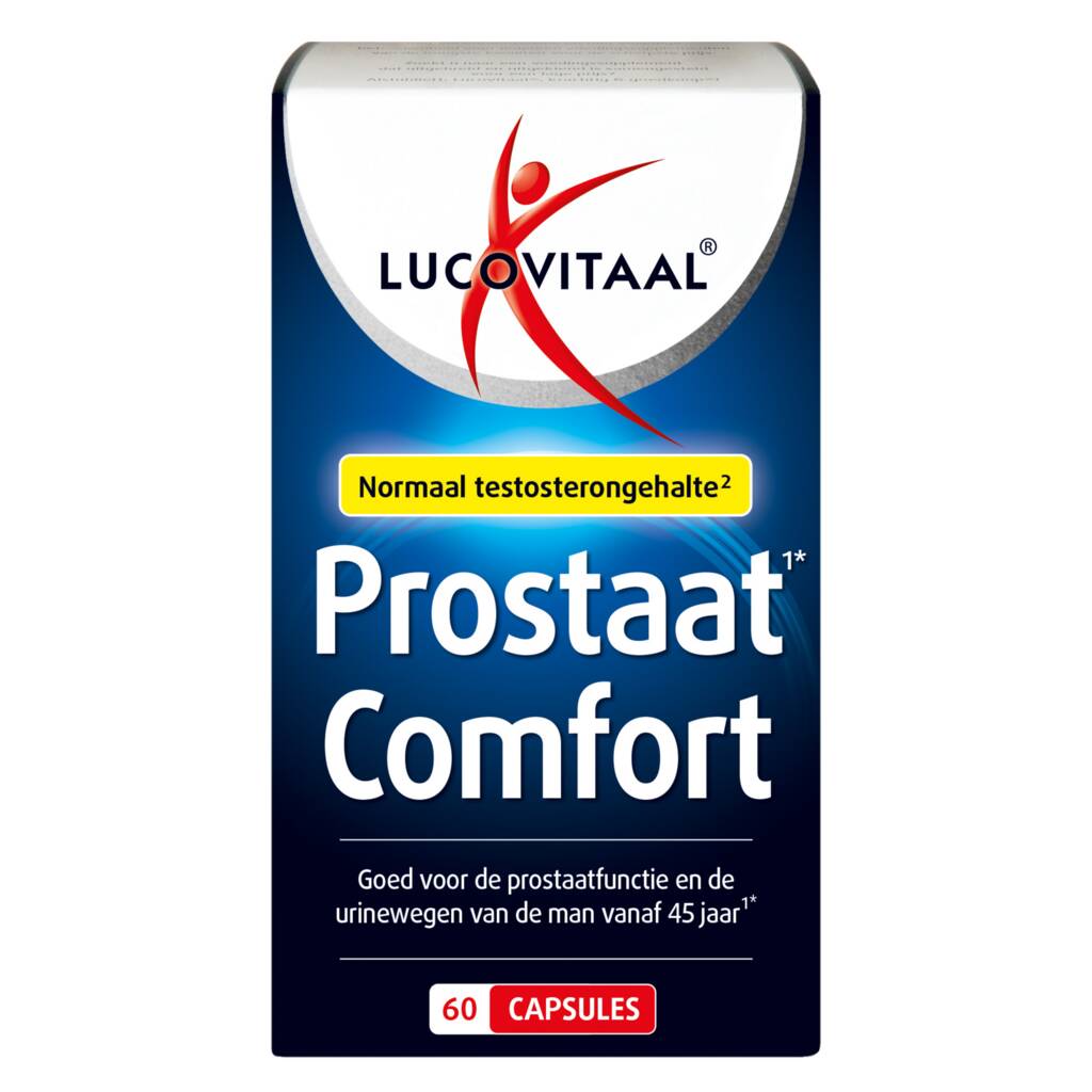 Lucovitaal prostaat comfort capsules 60cp aanbieding bij De Online Drogist