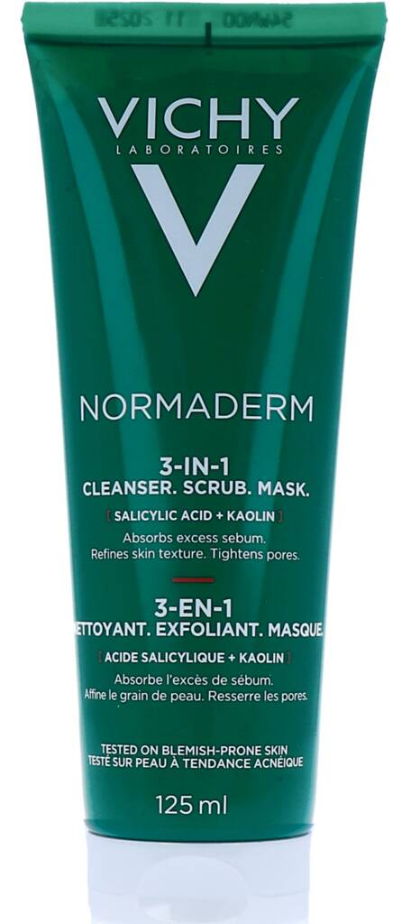 Vichy normaderm 3-in-1 gezichtsreiniging 125ml aanbieding bij De Online ...