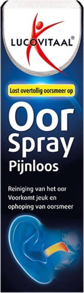 Lucovitaal oorspray pijnloos 20ml aanbieding bij De Online Drogist