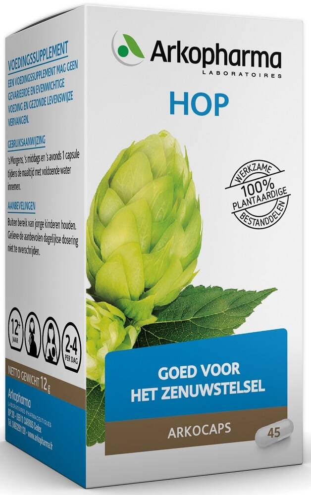 Arkocaps hop capsules 45cp aanbieding bij De Online Drogist