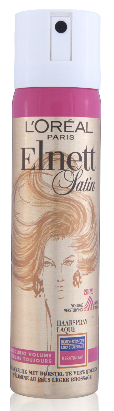 L'oréal paris elnett satin volume fixatie haarlak 75ml aanbieding bij ...
