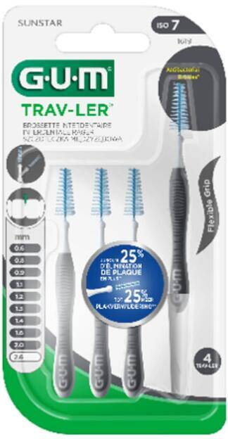 Gum trav-ler ragers 2.6 mm 4st aanbieding bij De Online Drogist