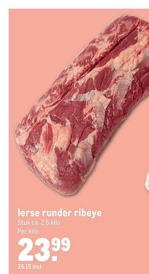 Ierse Runder Ribeye aanbieding bij Makro