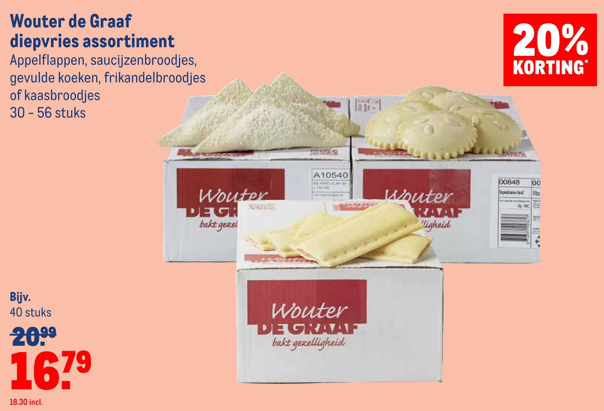 Wouter de Graaf diepvries assortiment aanbieding bij Makro