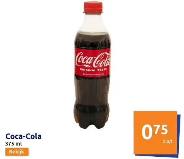 Coca-cola aanbieding bij Action