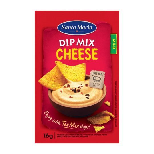 Santa maria cheese dip mix aanbieding bij Coop