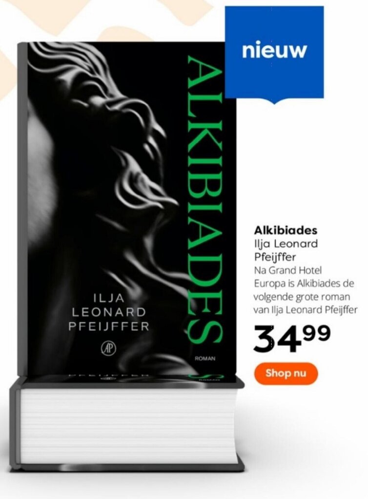 Alkibiades Ilja Leonard Pfeijffer aanbieding bij The Read Shop