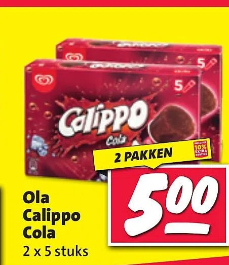 Ola calippo cola aanbieding bij Nettorama