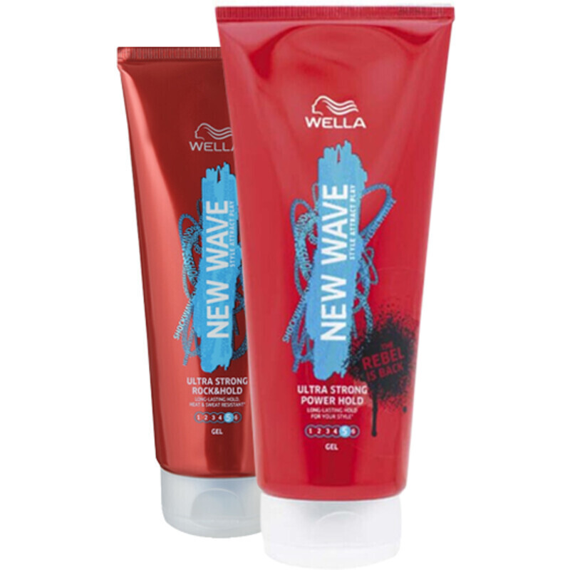 Wella new wave gel pakket aanbieding bij Albert Heijn