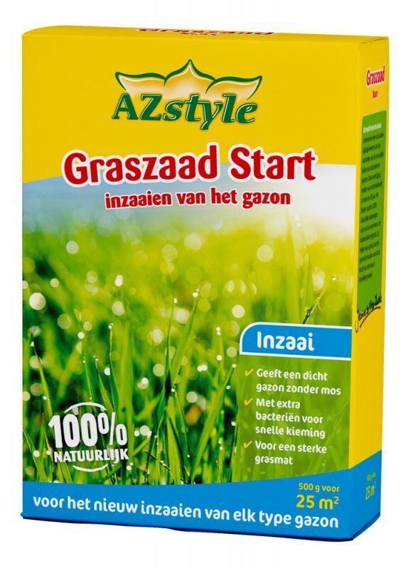 Azstyle graszaad start - graszaad - 25 m² - 500 gram aanbieding bij Welkoop