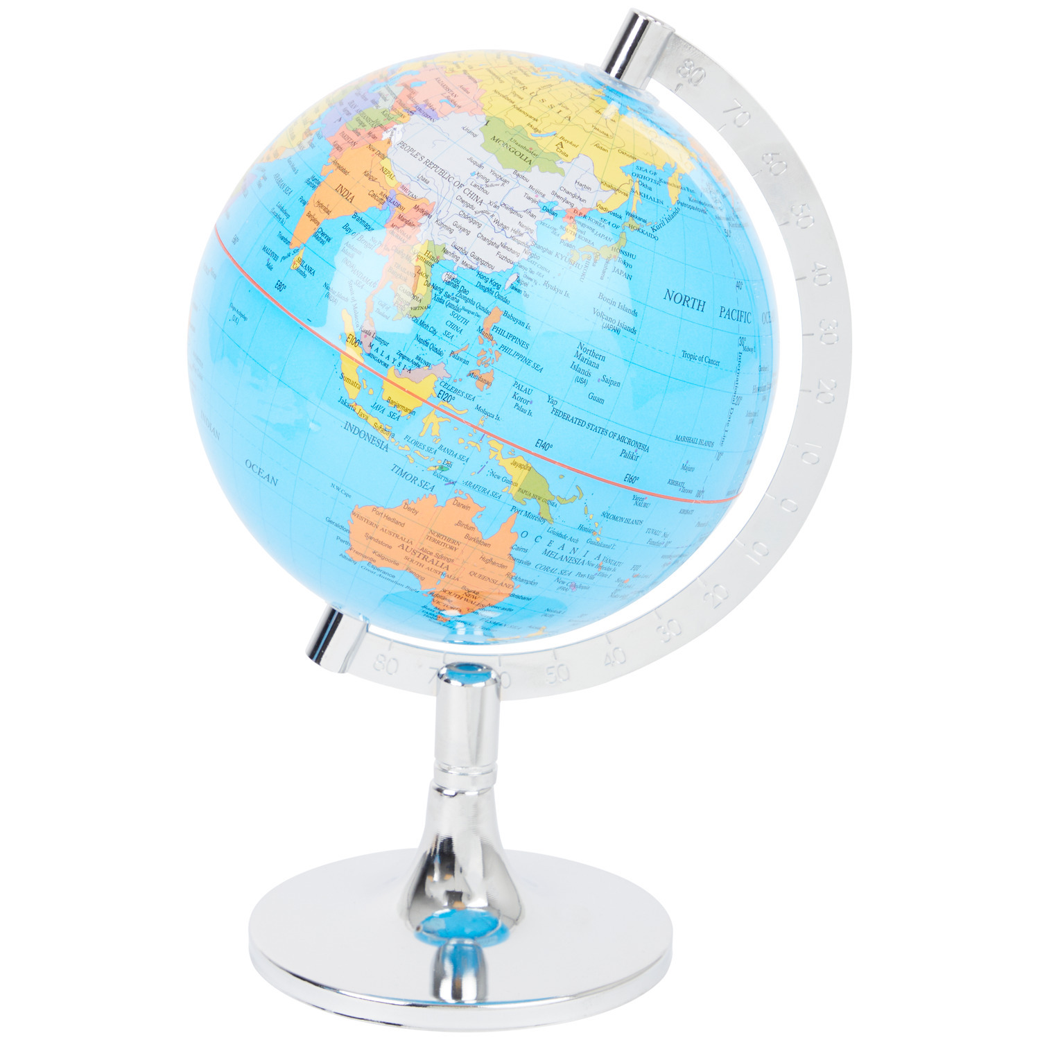 Wereldbol op standaard aanbieding bij Action