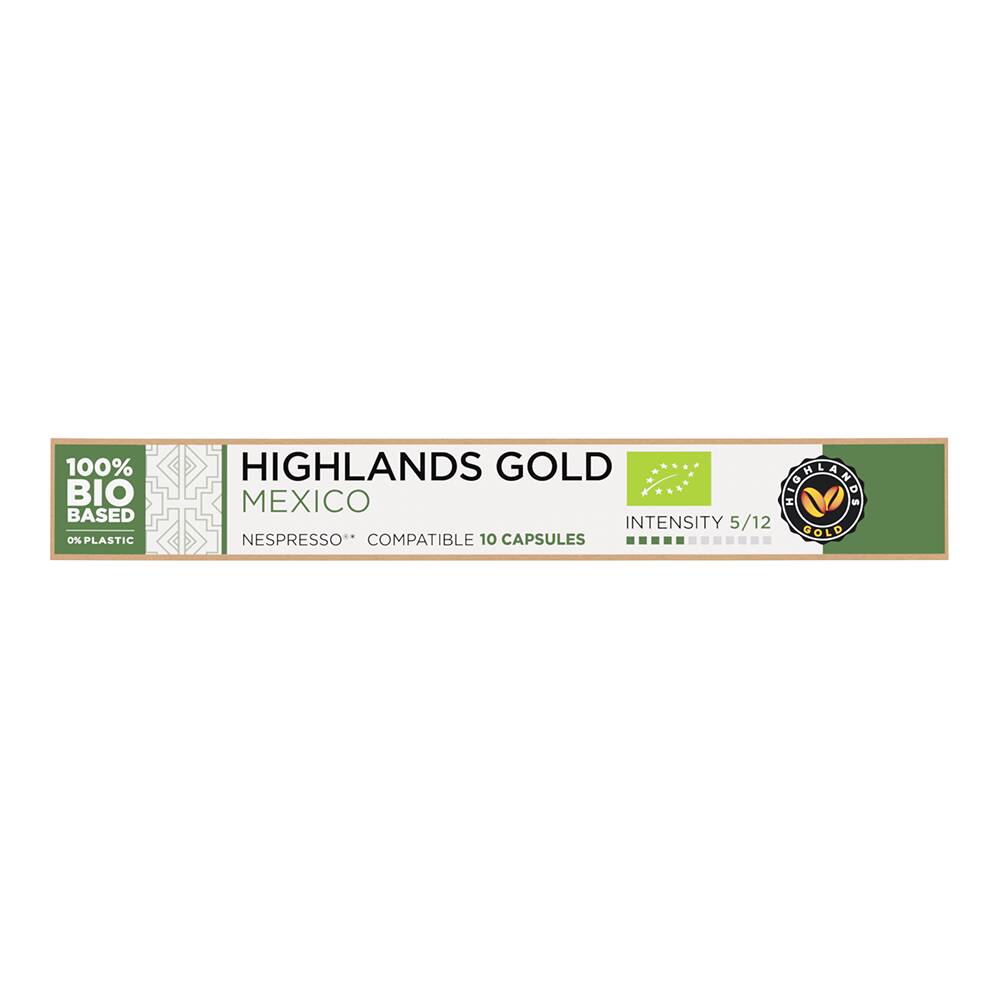 Highlands gold - mexico (organic) - 10 cups aanbieding bij ...