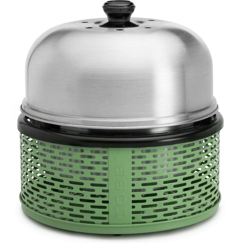 Cobb houtskool barbecue pro groen d 30 h 32,5 cm Gratis Cobble stones ...