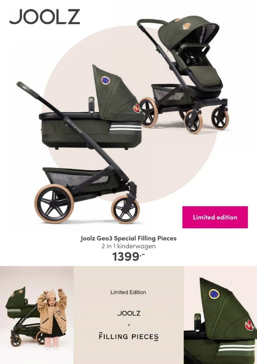 Joolz geo3 special filling pieces aanbieding bij Baby & Tiener