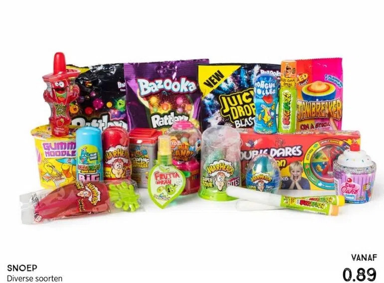 Snoep aanbieding bij Xenos