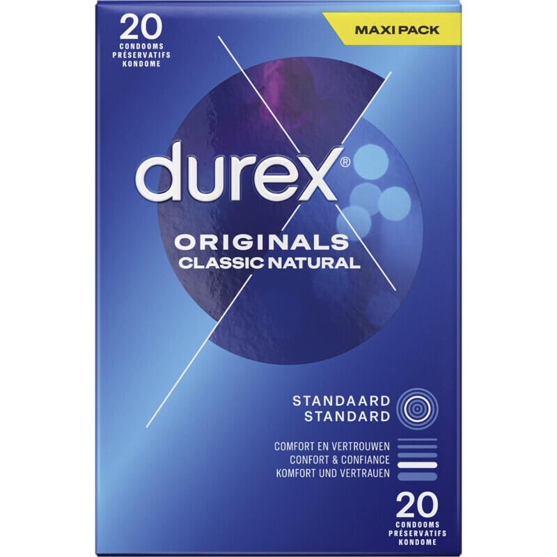 Durex condooms classic natural aanbieding bij Albert Heijn