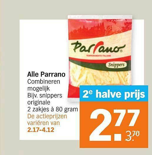Alle parrano aanbieding bij Albert Heijn
