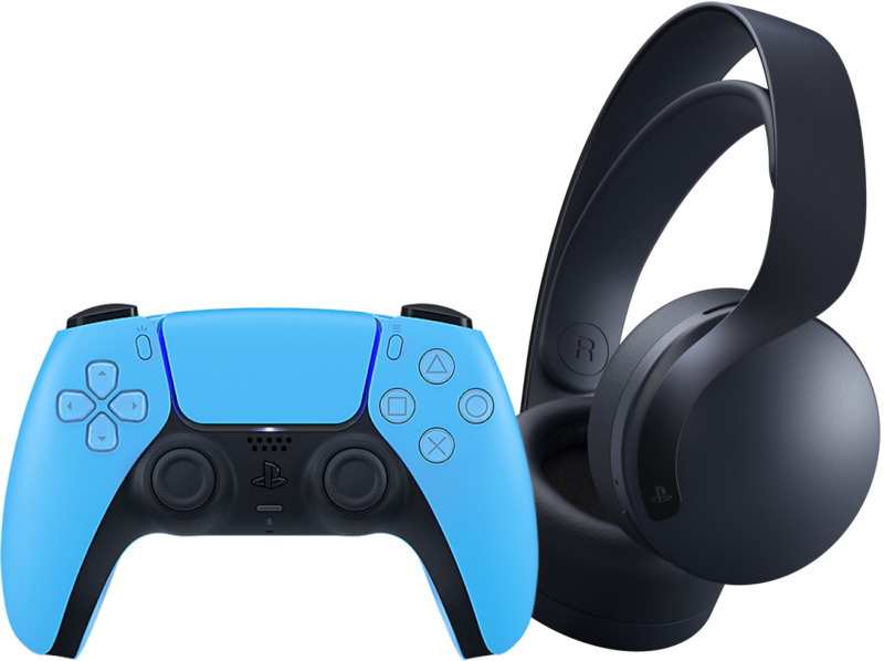 Sony Playstation 5 Dualsense Controller Starlight Blue Sony Pulse 3d