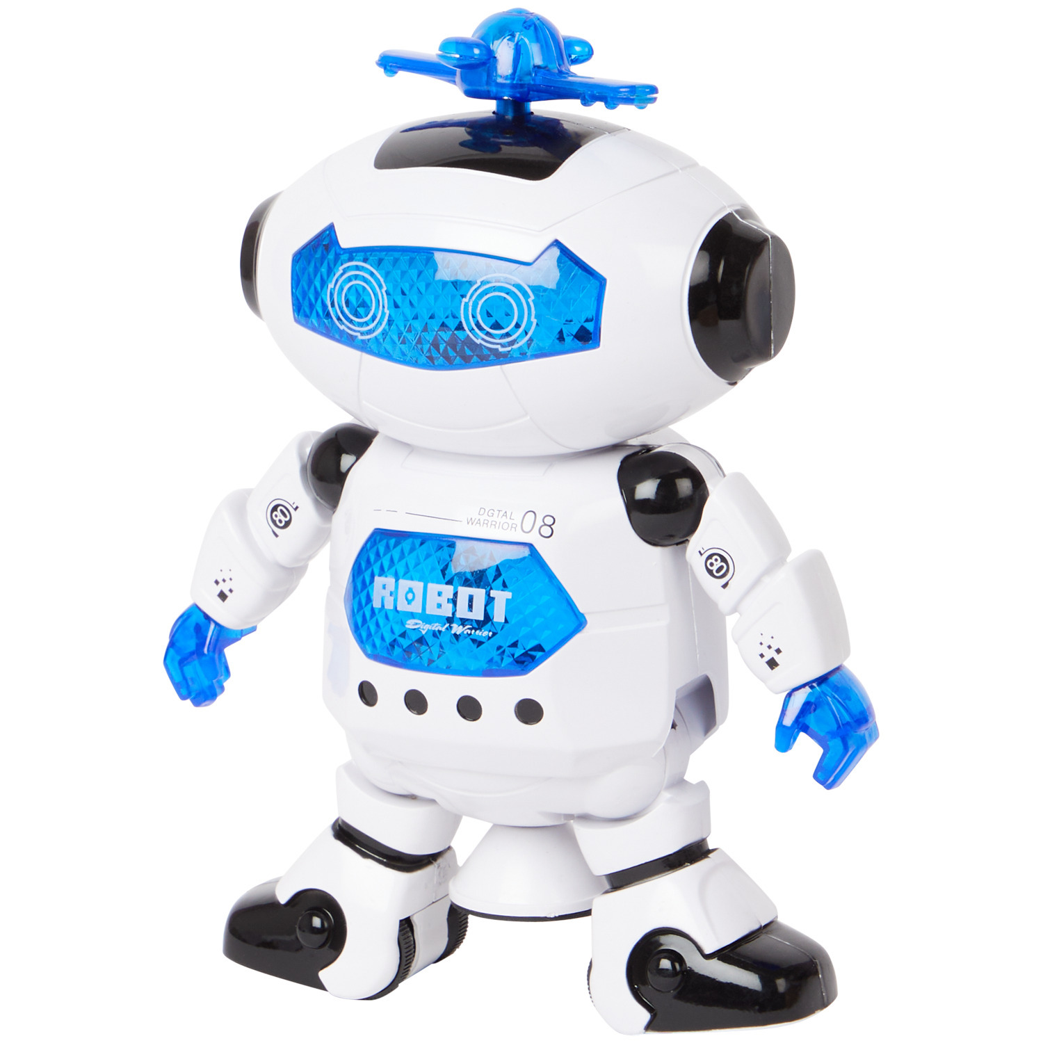 Dansende robot aanbieding bij Action