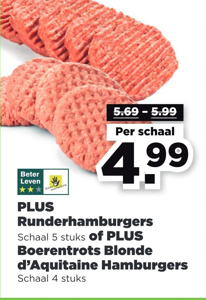 Plus runderhamburgers of plus boerentrots blonde d'aquitaine hamburgers ...