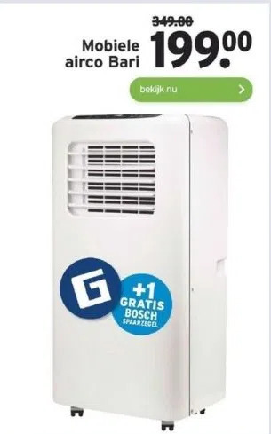 Mobiele airco bari aanbieding bij GAMMA
