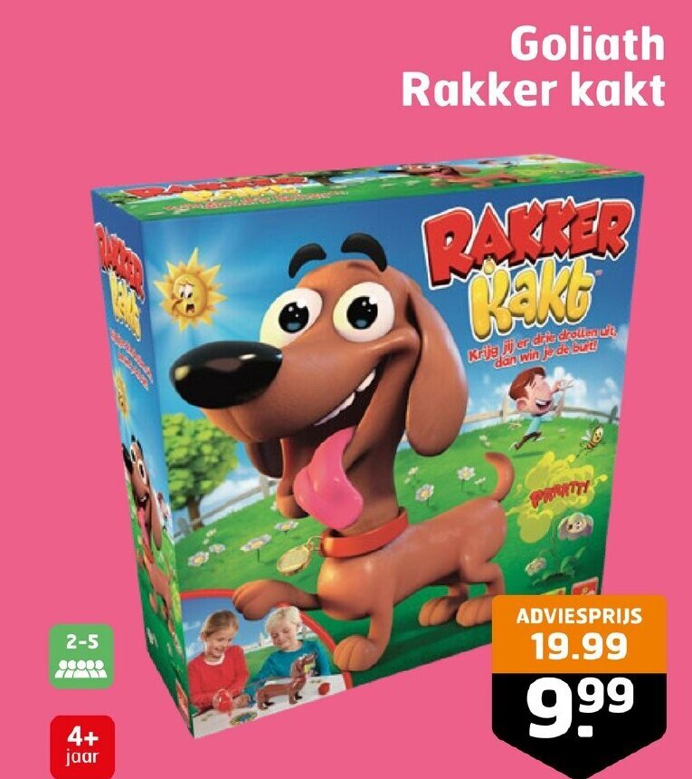 Goliath Rakker kakt aanbieding bij Trekpleister