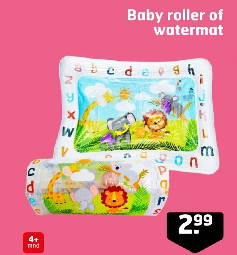 Baby roller of watermat aanbieding bij Trekpleister