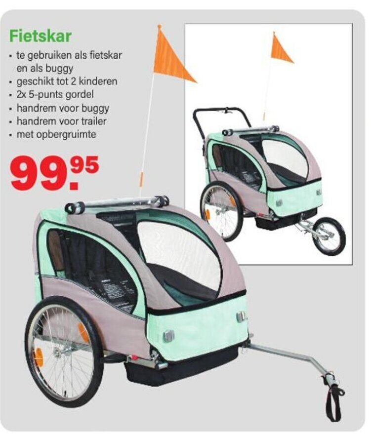 Fietskar aanbieding bij Van Cranenbroek