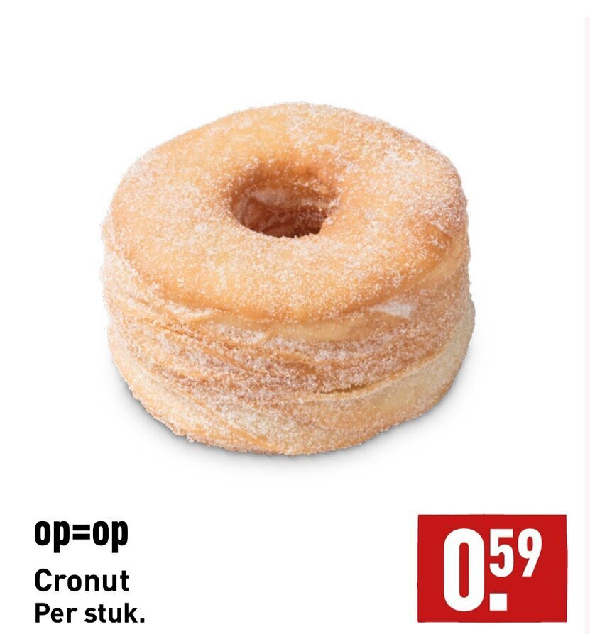 Cronut aanbieding bij ALDI