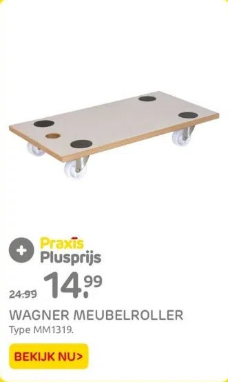 Wagner meubelroller aanbieding bij Praxis