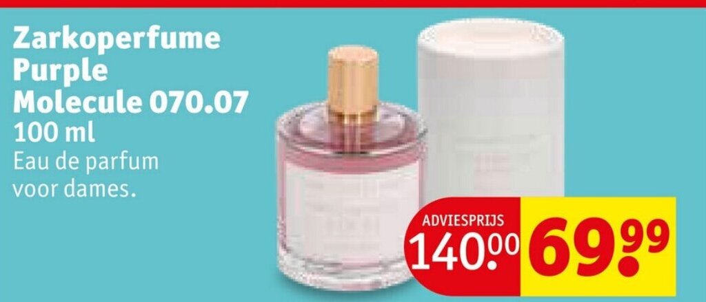 Zarkoperfume Purple Molecule 070.07 100 ml Eau de parfum aanbieding bij ...