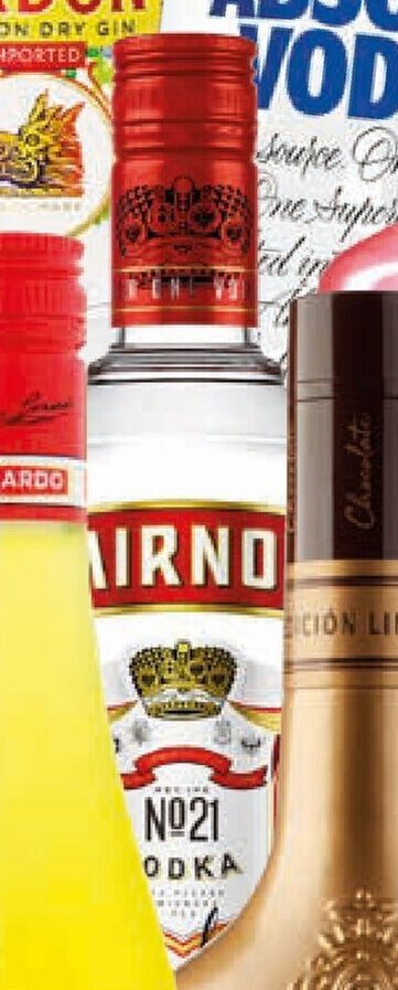 Smirnoff vodka fles 700 ml aanbieding bij Boni