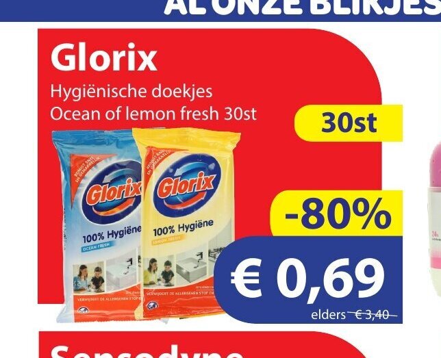 Glorix aanbieding bij Die Grenze