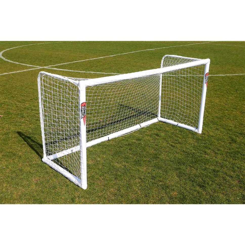 Voetbaldoel 2,4 x 1,8 m - perfect voor schoppen in de tuin aanbieding ...