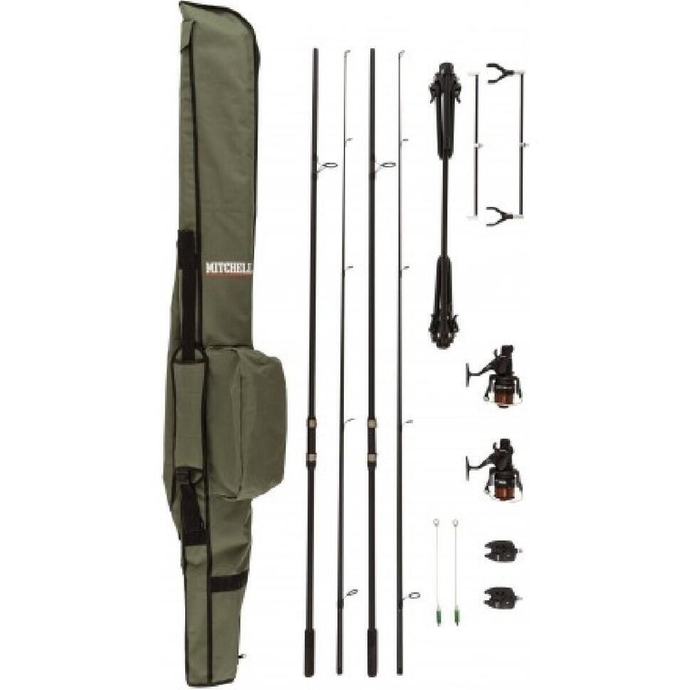 Mitchell gt pro combo complete karperset aanbieding bij Decathlon