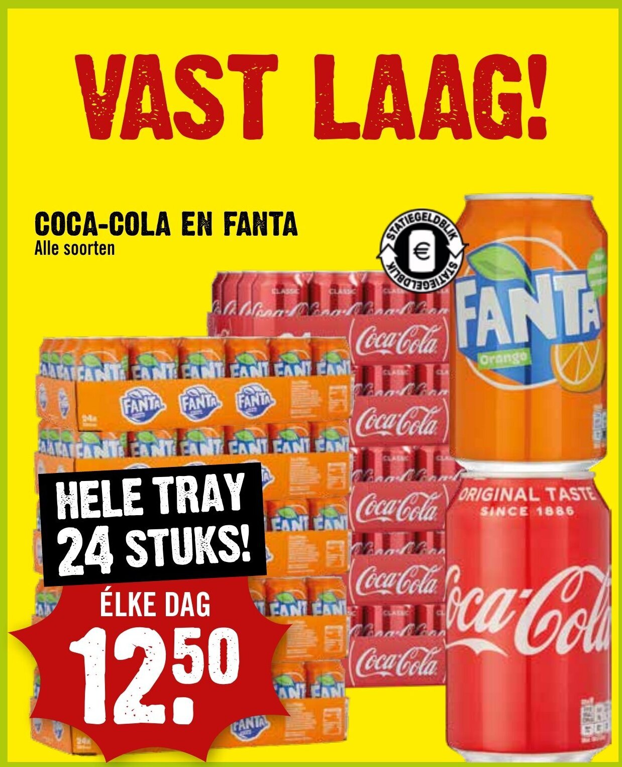 COCA-COLA EN FANTA Alle soorten aanbieding bij Dirck 3