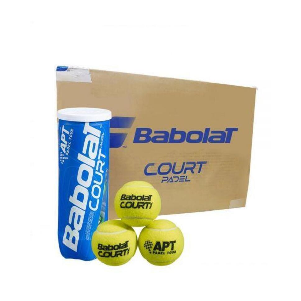 Padel ballen babolat court - doos (24 blikken) aanbieding bij Decathlon