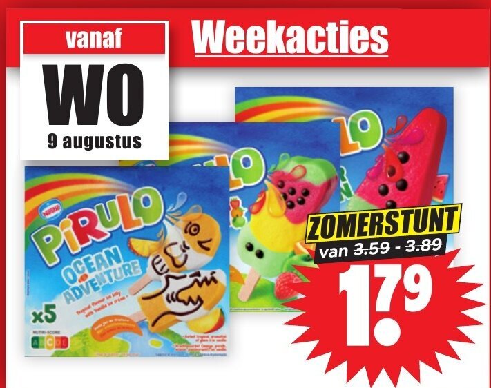 Pirulo OCEAN ADVENTURE aanbieding bij Dirk