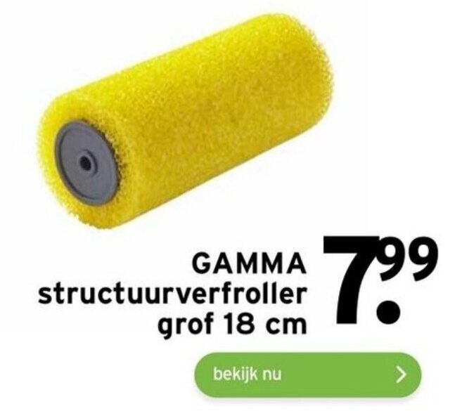 GAMMA structuurverfroller grof 18 cm aanbieding bij GAMMA