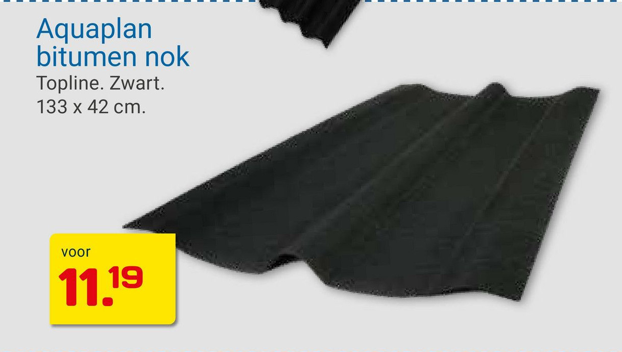 Aquaplan bitumen nok aanbieding bij Kluswijs