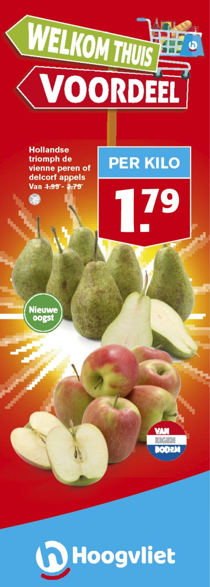 Hollandse triomph de vienne peren of delcorf appels aanbieding bij ...
