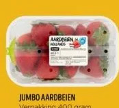 JUMBO AARDBEIEN Verpakking 400 gram aanbieding bij Jumbo