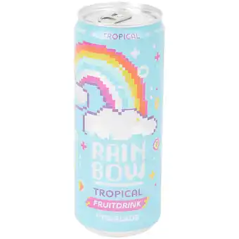 Pixelade rainbow fruitdrink tropical aanbieding bij Action