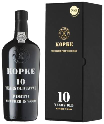 Kopke 10 years old tawny in geschenkverpakking aanbieding bij Gall & Gall