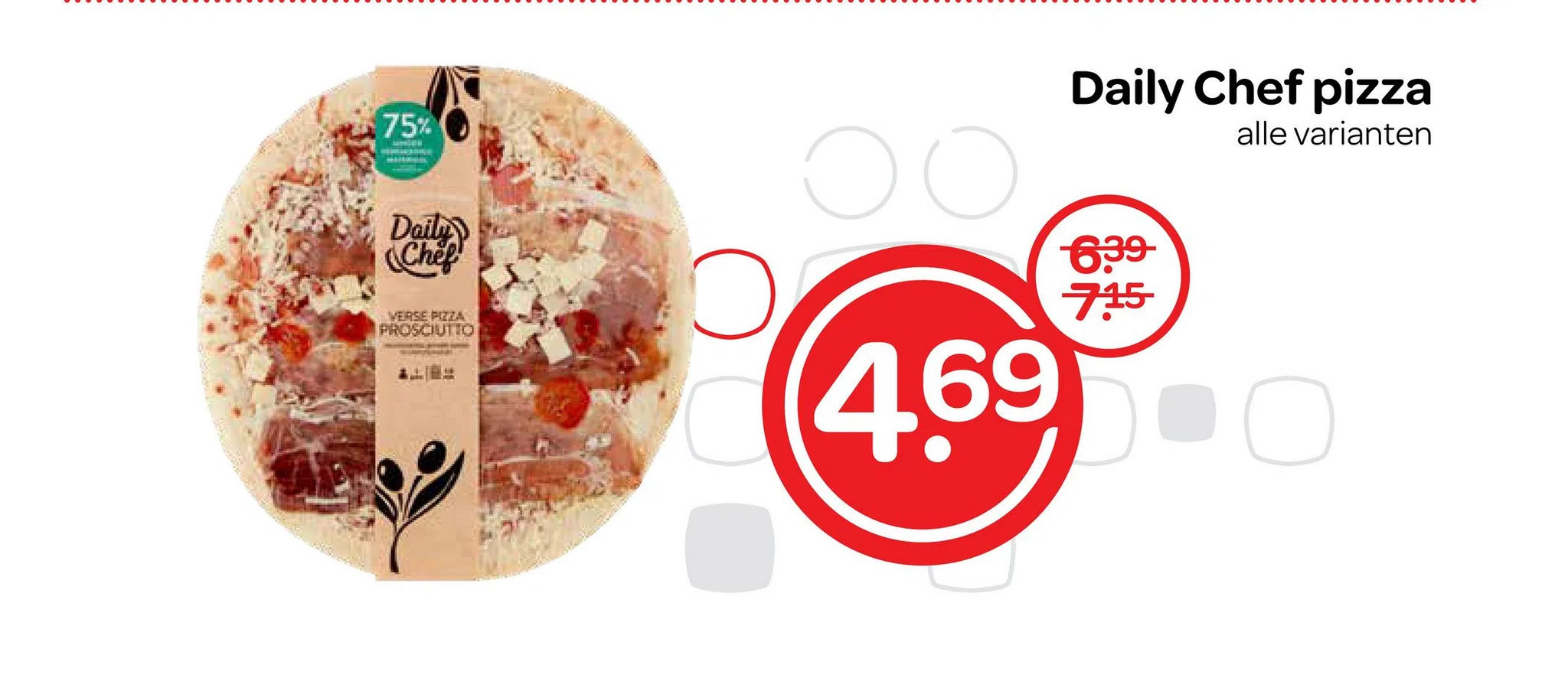 Daily chef pizza aanbieding bij Spar